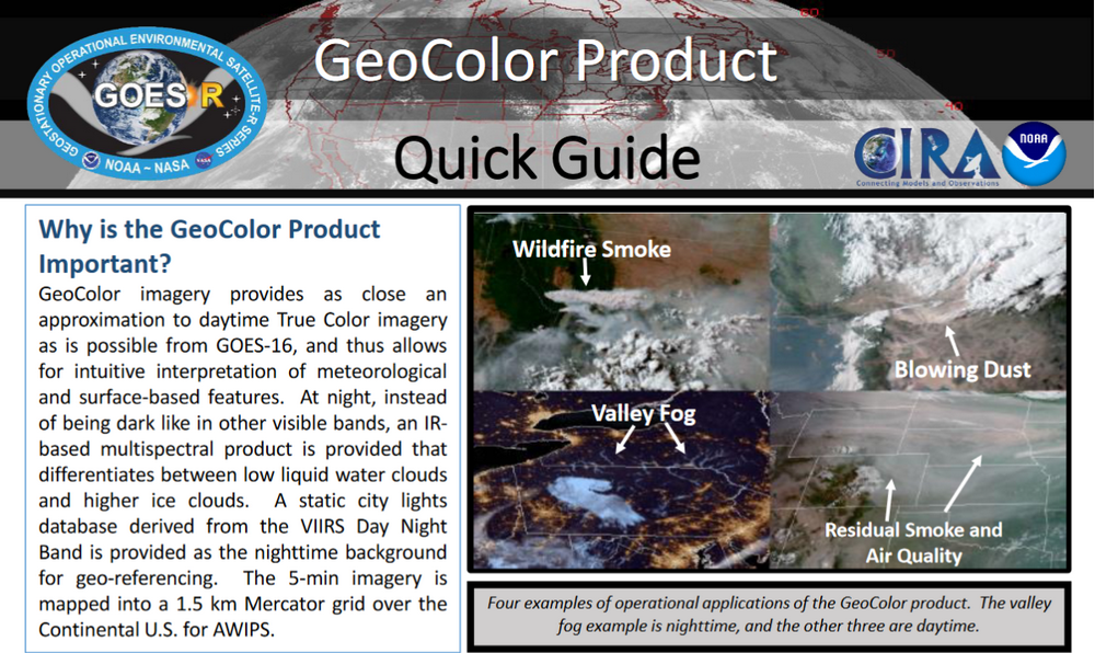 Caribbean GeoColor True Color daytime, multispectral IR at night Extra ...